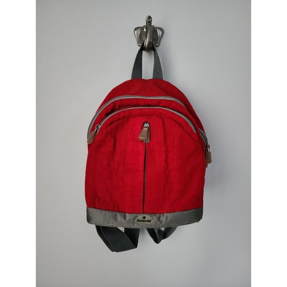 Samsonite | Bags | Samsonite Red 3 Pocket Small Backpack | Poshmark